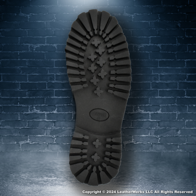 Grinders Bulldog 10 Eye Black Steel Toe - BootWerks