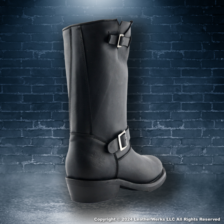 Grinders Rebel Engineer 11 Inch Black Dress - BootWerks