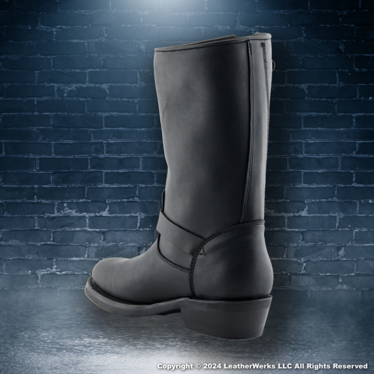 Grinders Rebel Engineer 11 Inch Black Dress - BootWerks