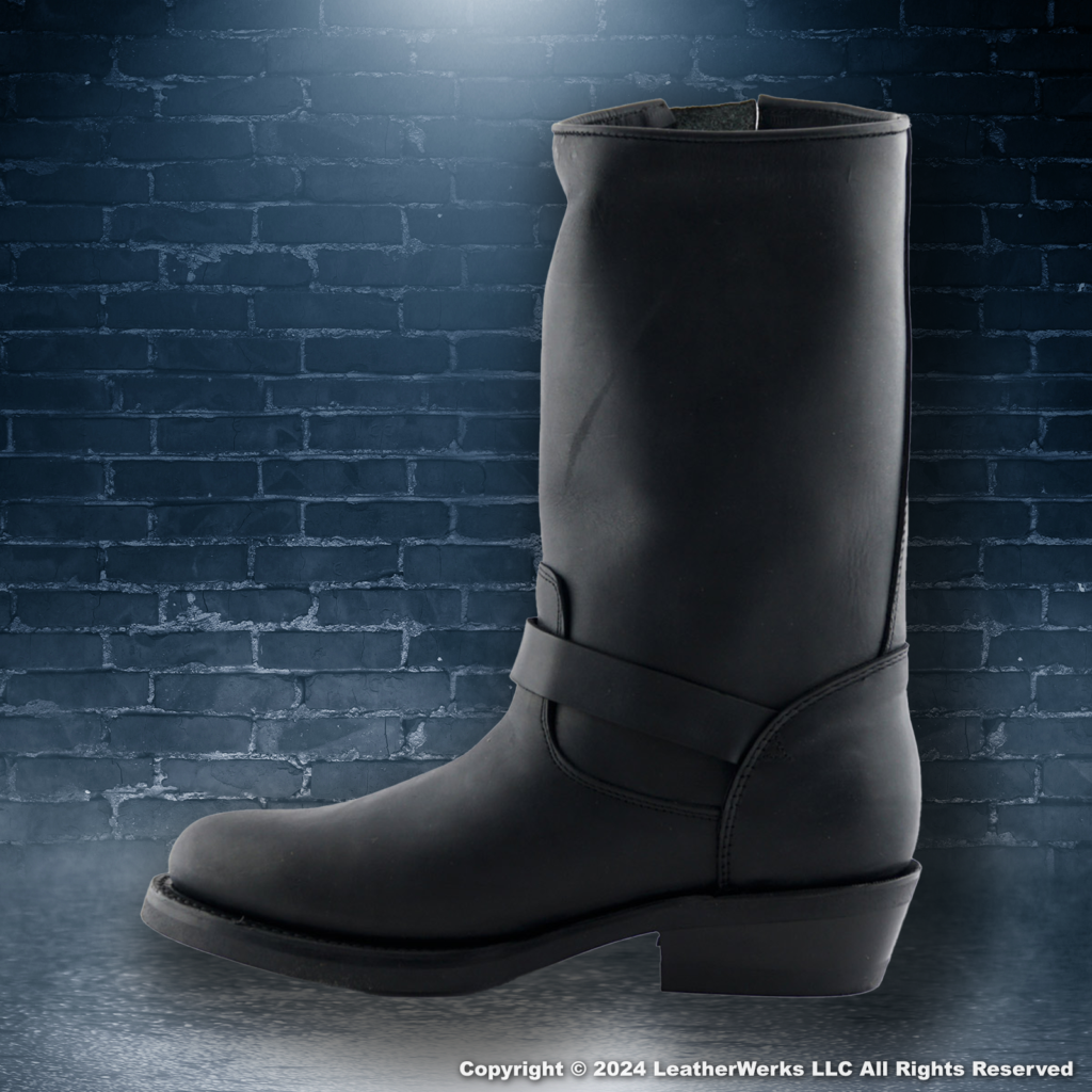 Grinders Rebel Engineer 11 Inch Black Dress - BootWerks