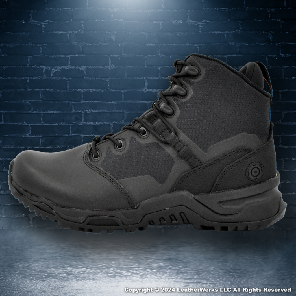 Original S.W.A.T. Alpha Fury 6 Inch Black Side Zip Tactical Boot