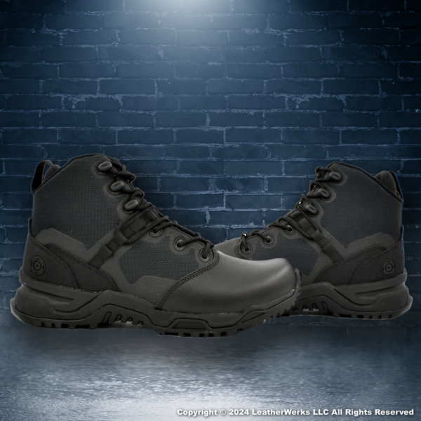 Original S.W.A.T. Alpha Fury 6 Inch Black Side Zip Tactical Boot