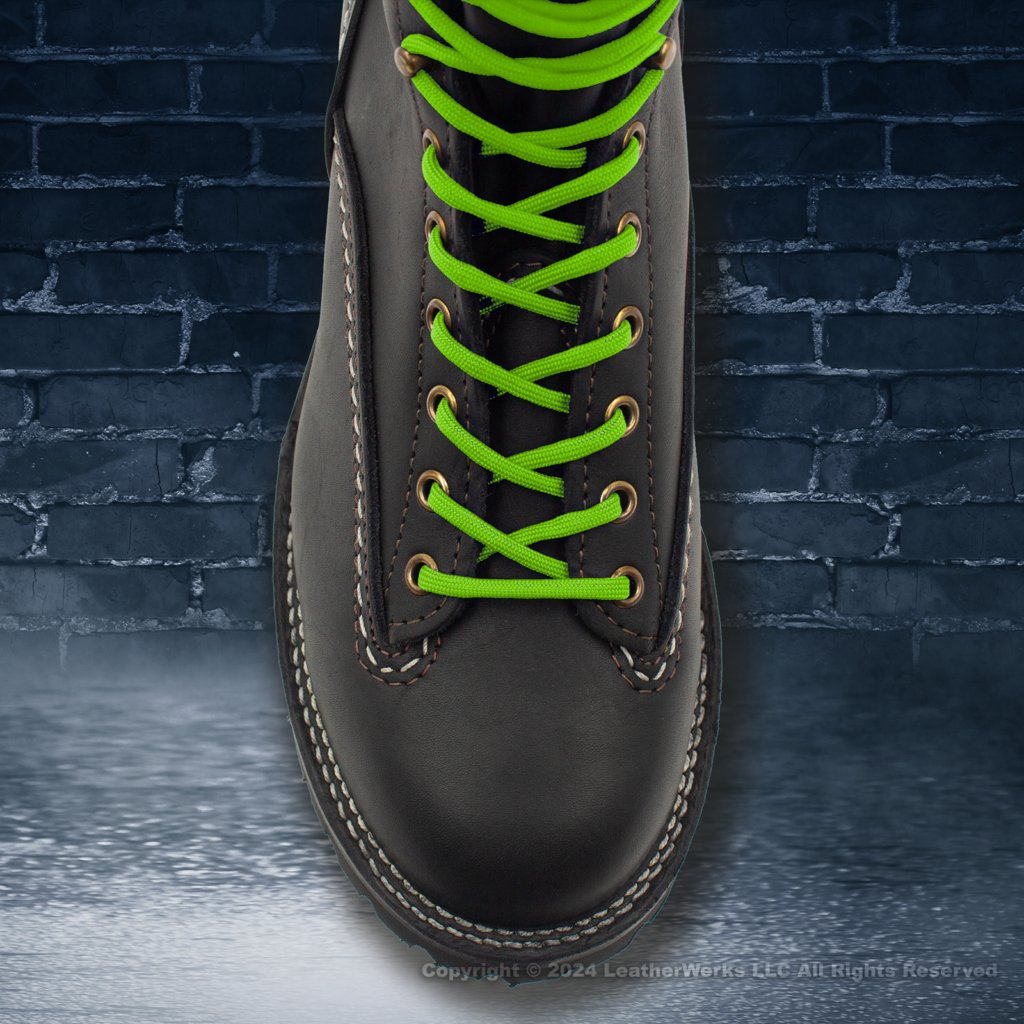 Paracord Lace Pair Neon Green - BootWerks