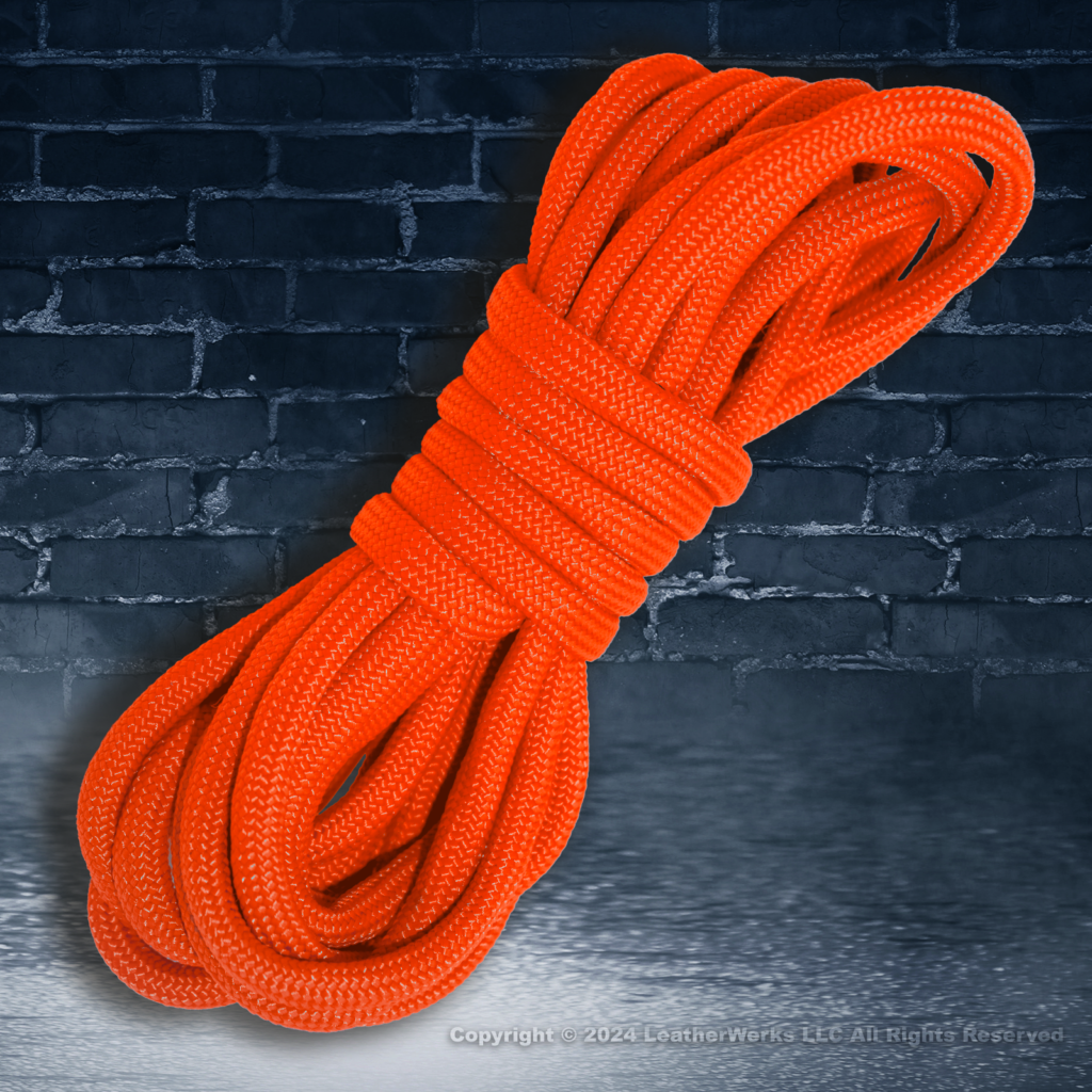 Paracord Lace Pair Neon Orange - BootWerks
