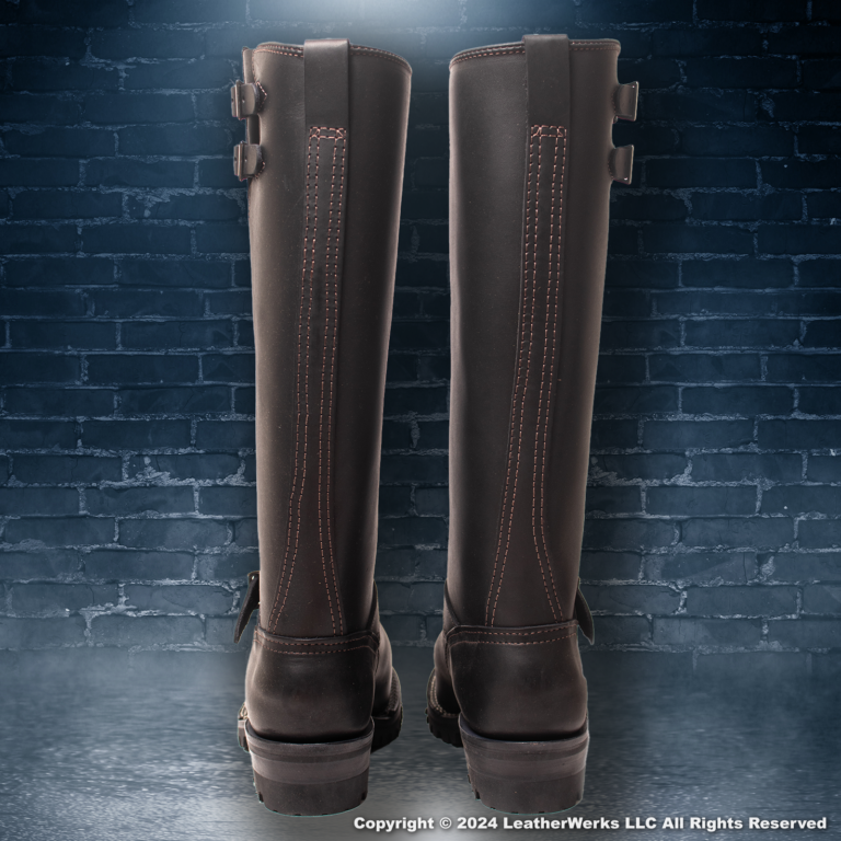 Wesco Boss 16-Inch Black Leather-Lined Boots | BootWerks