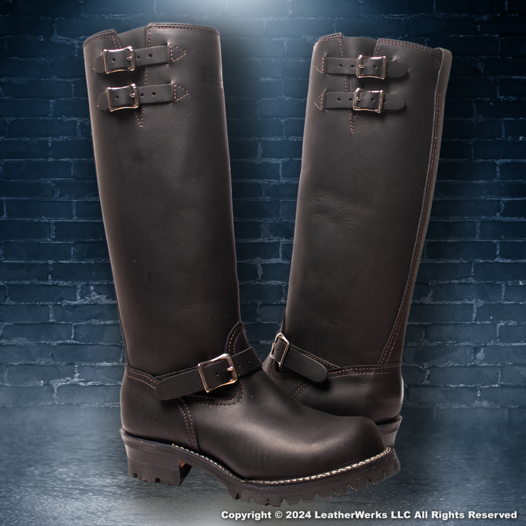 Wesco Boss 16-Inch Black Leather-Lined Boots | BootWerks