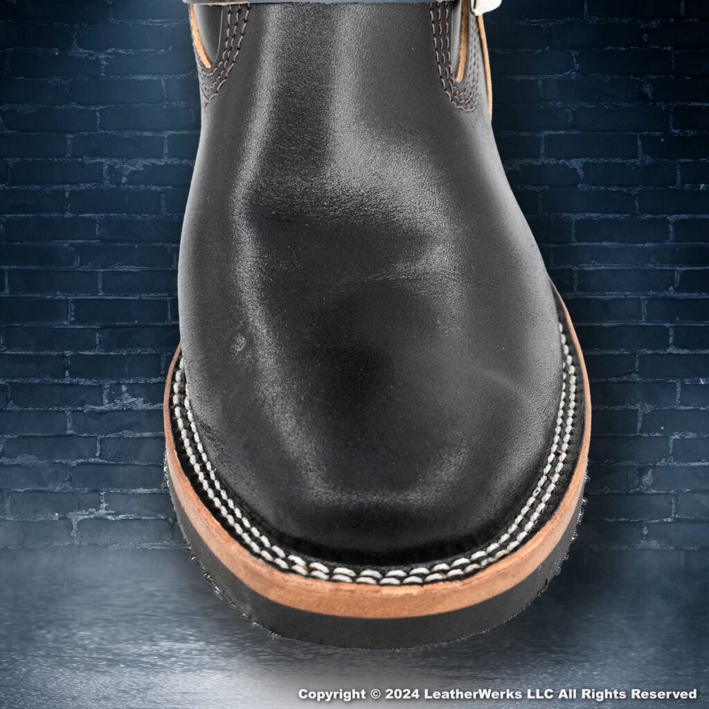 Wesco Mister Lou 10 Inch Black Horsehide Limited Edition - BootWerks