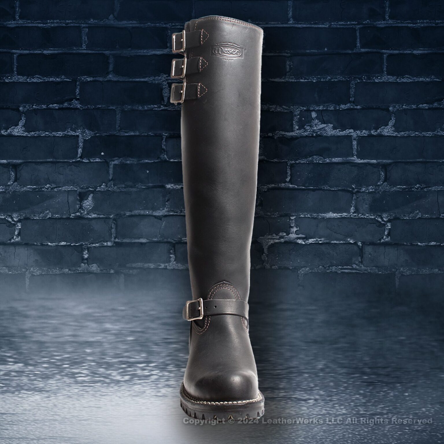 Wesco Boss 20 Inch Black 3-Top Straps | BootWerks