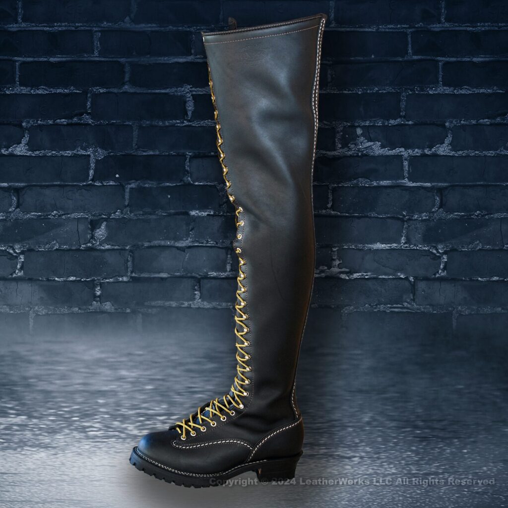 Wesco Jobmaster 32-Inch Black Boots | BootWerks